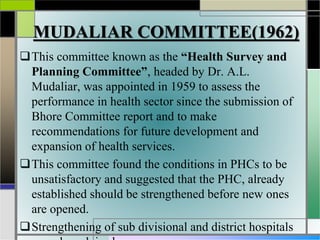 Health committees ppt | PPTX