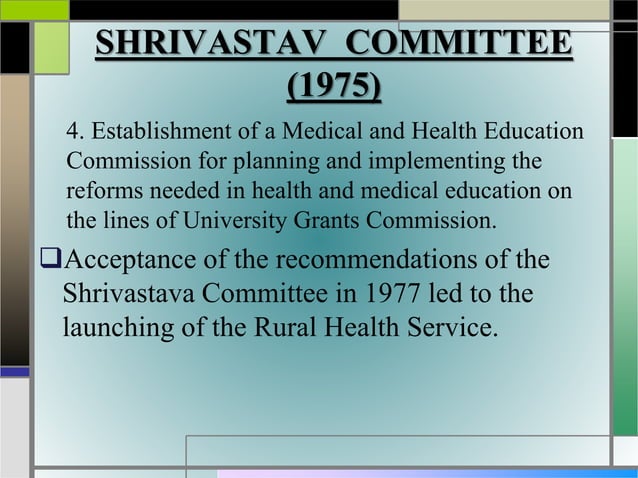 Health committees ppt | PPTX
