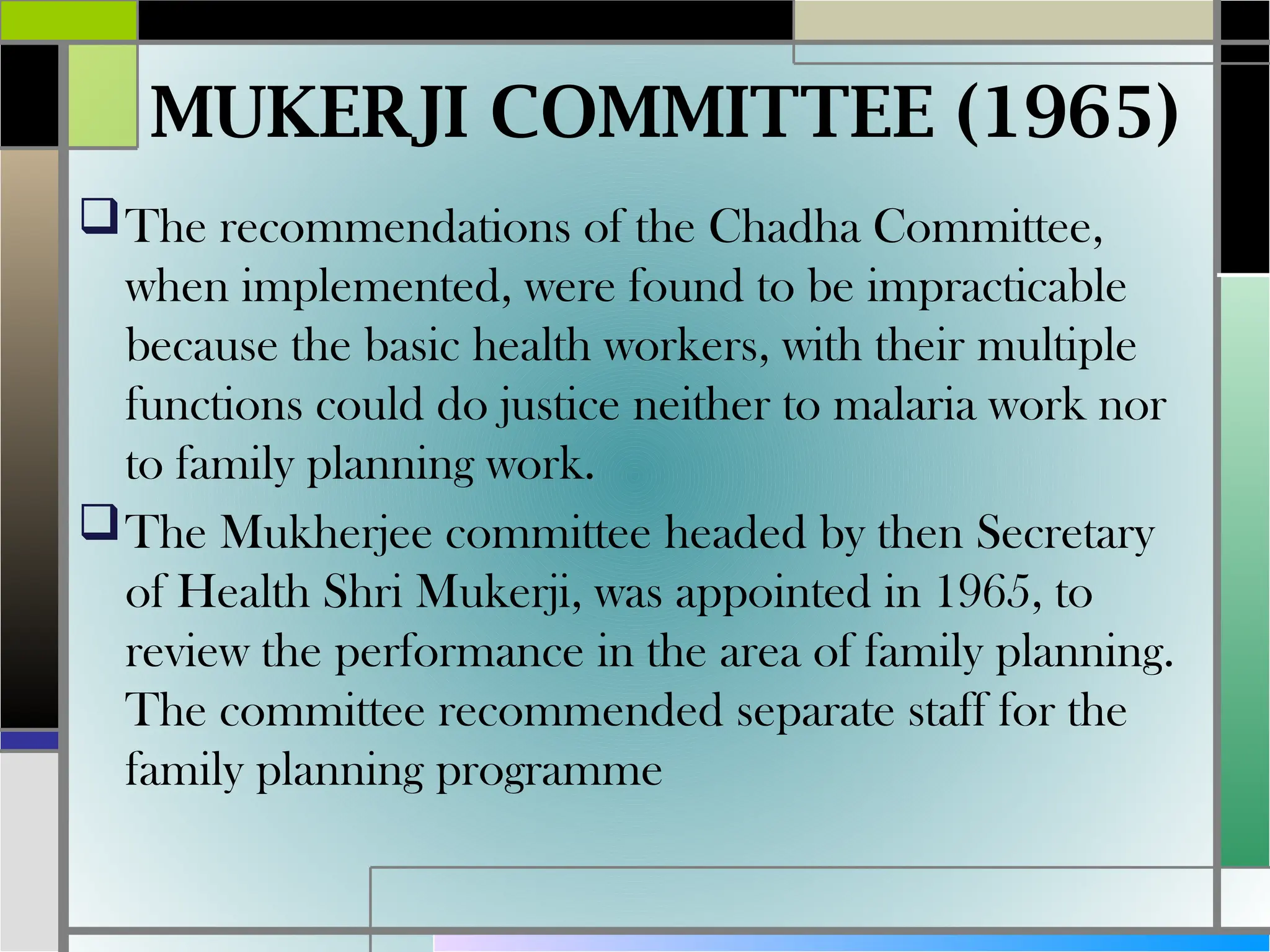 health committees ppt. all health committees | PPTX