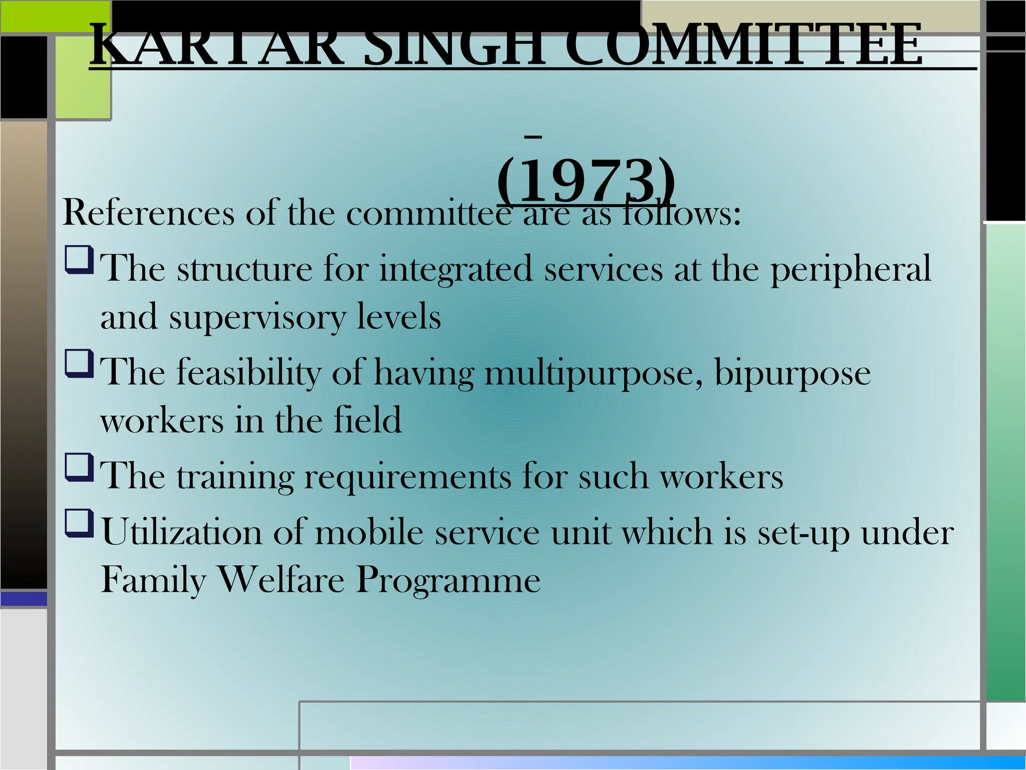 health committees ppt. all health committees | PPTX