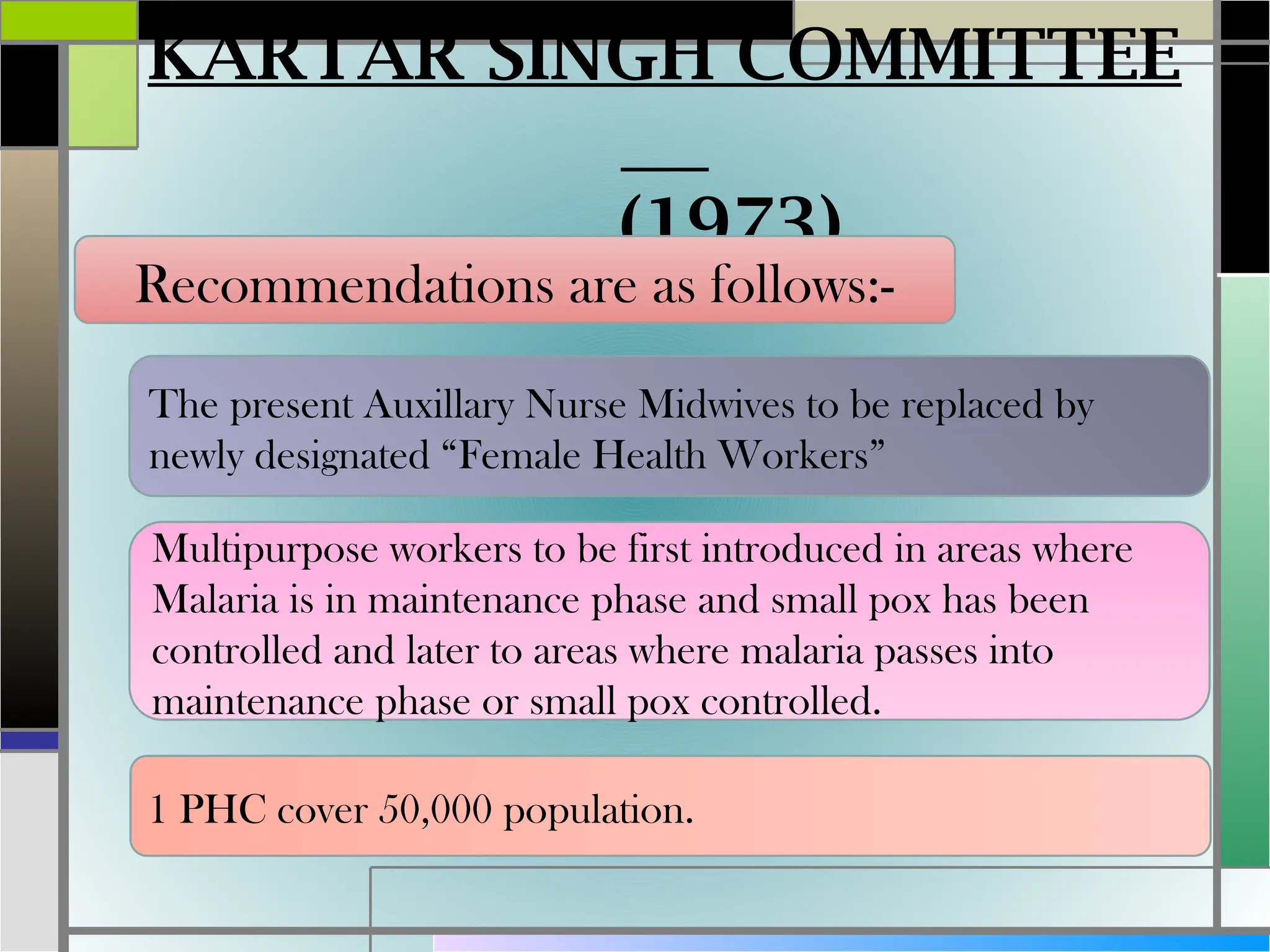 health committees ppt. all health committees | PPTX