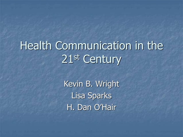 health_communication_21stcentury.ppt