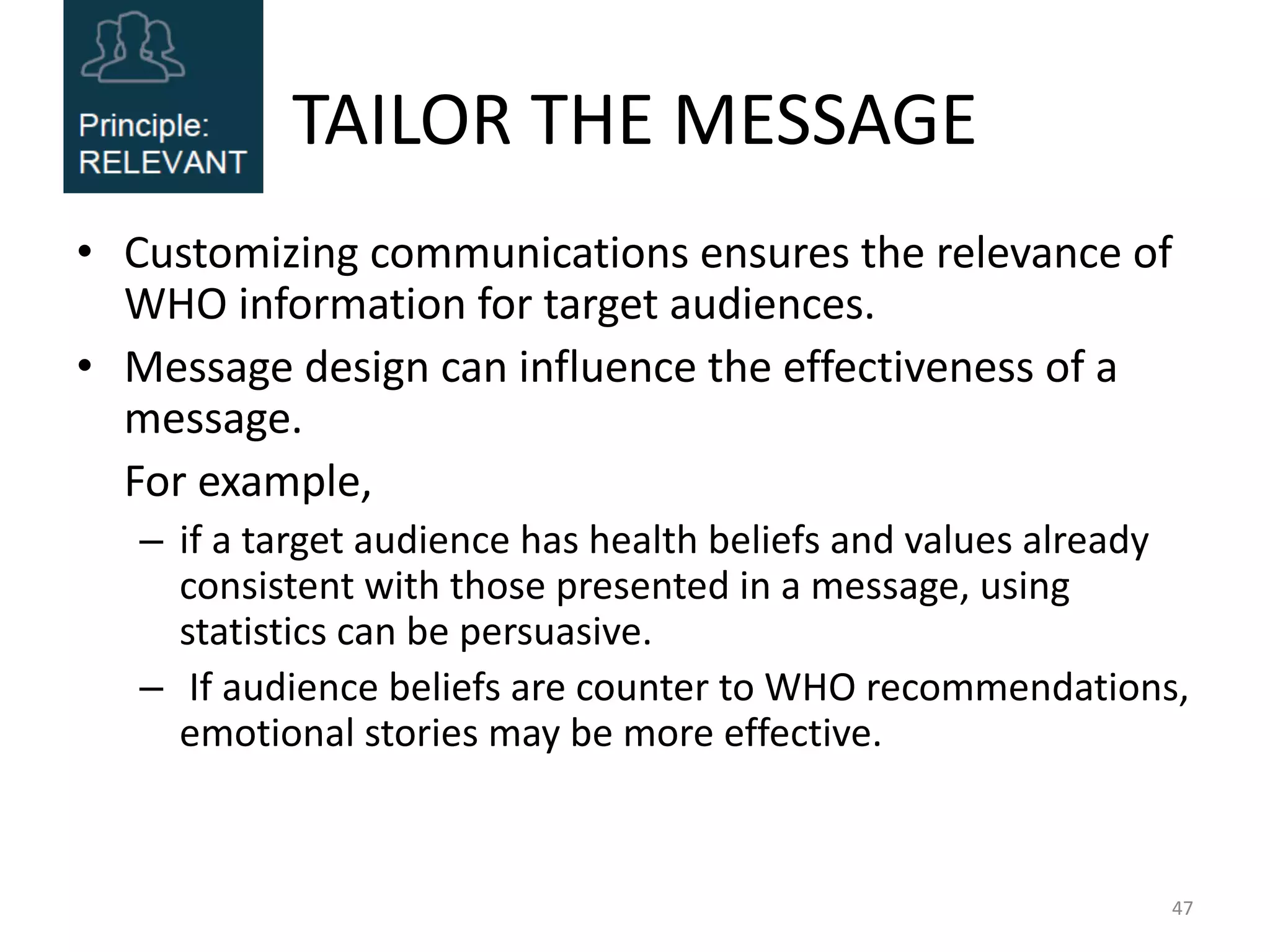 Health communication an overview of various strategies | PDF