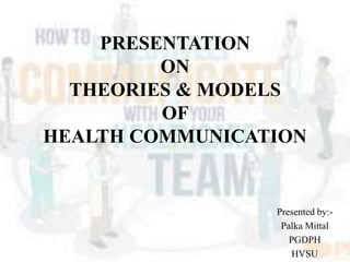 Health communication theories | PPTX
