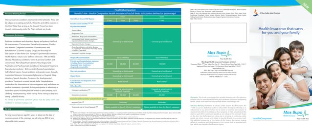 Health companion | PDF | Health Insurance | Insurance