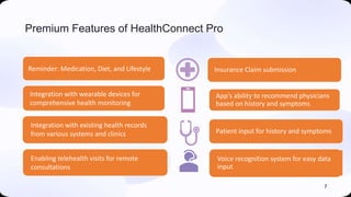 HealthConnect Pro.pptx | Health Insurance | Insurance