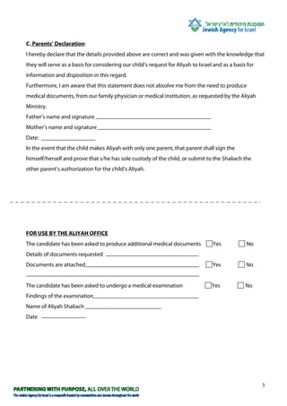 Health Declartion Minor | PDF