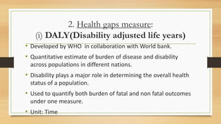 Disability indicators ppt | PPTX