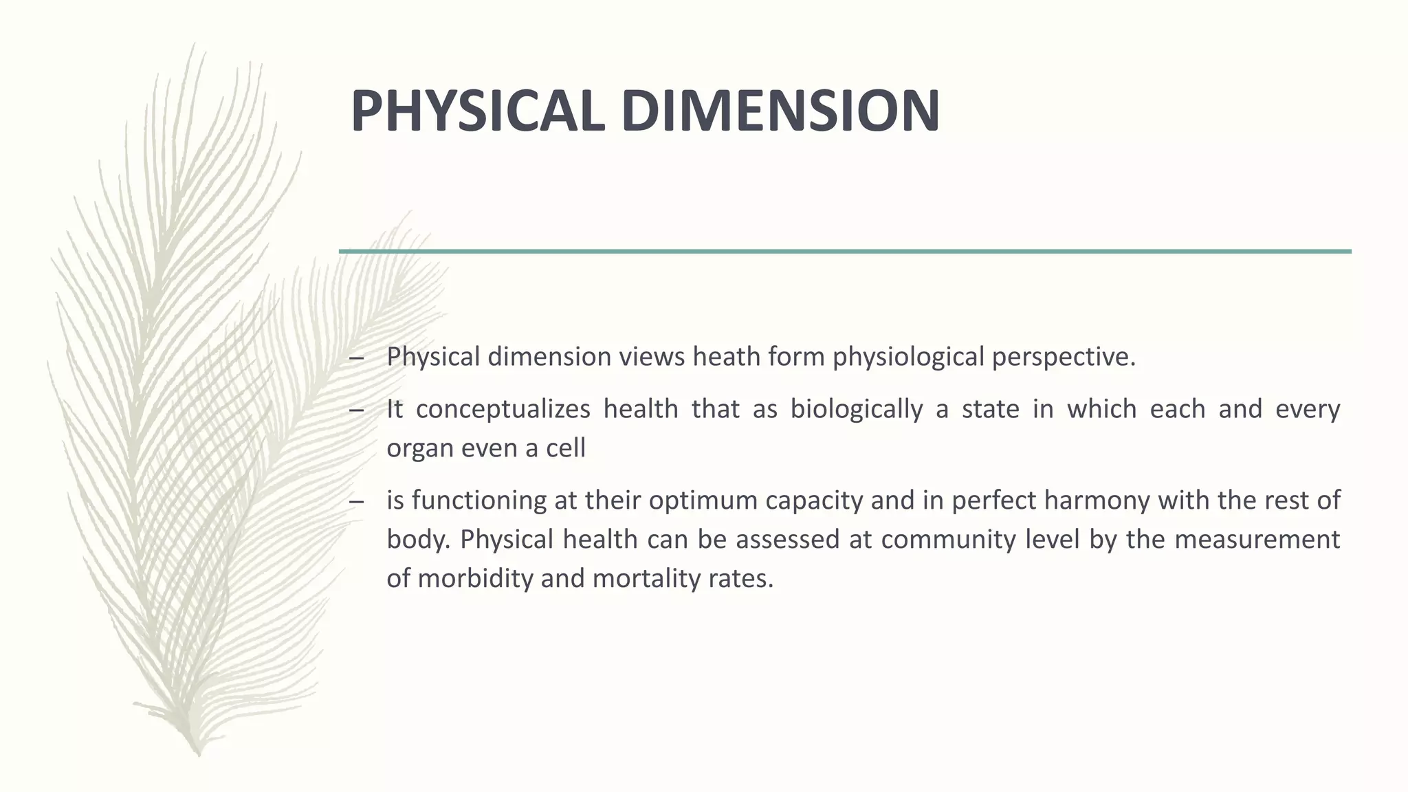Health & Dimensions of Health | PPTX