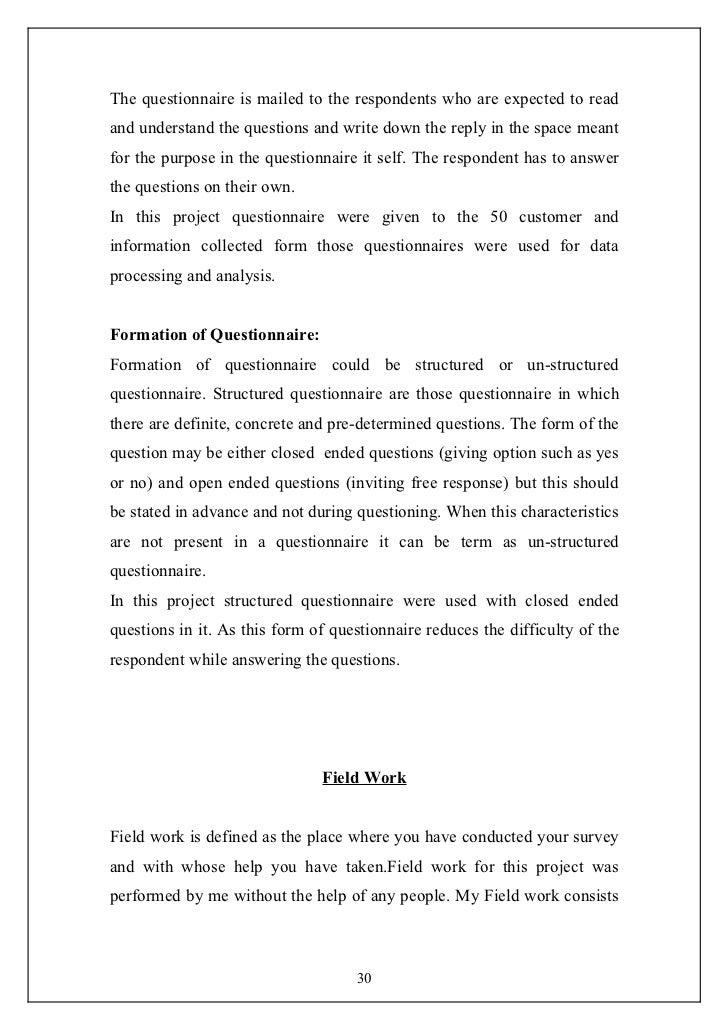 Project report on market share of Health drinks