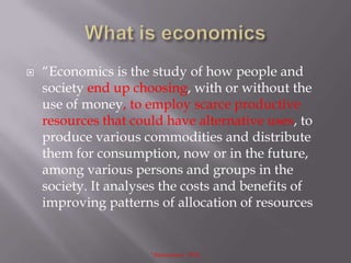 Health economics | PPTX