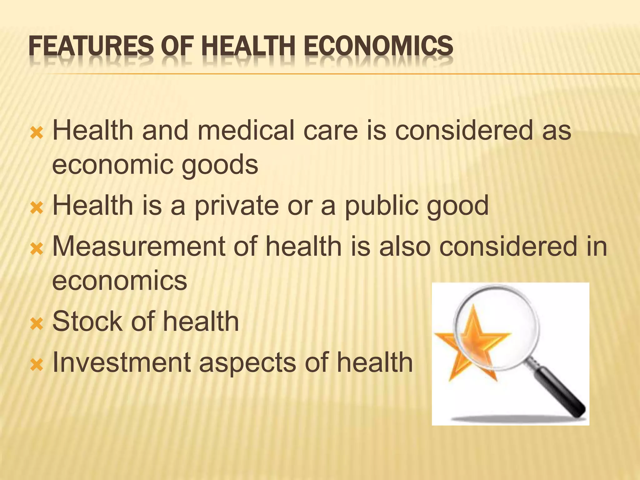 Health economics | PPTX