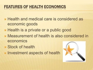 Health economics | PPTX