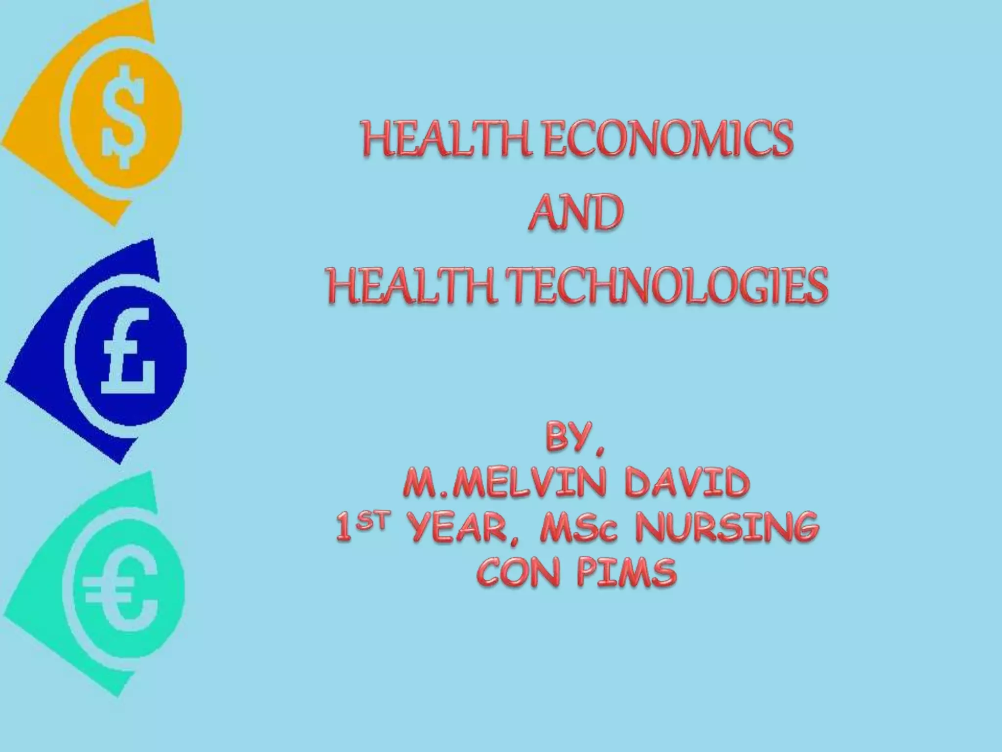 Health economics in nursing | PPTX