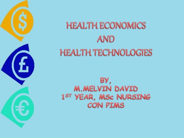Health economics in nursing | PPTX