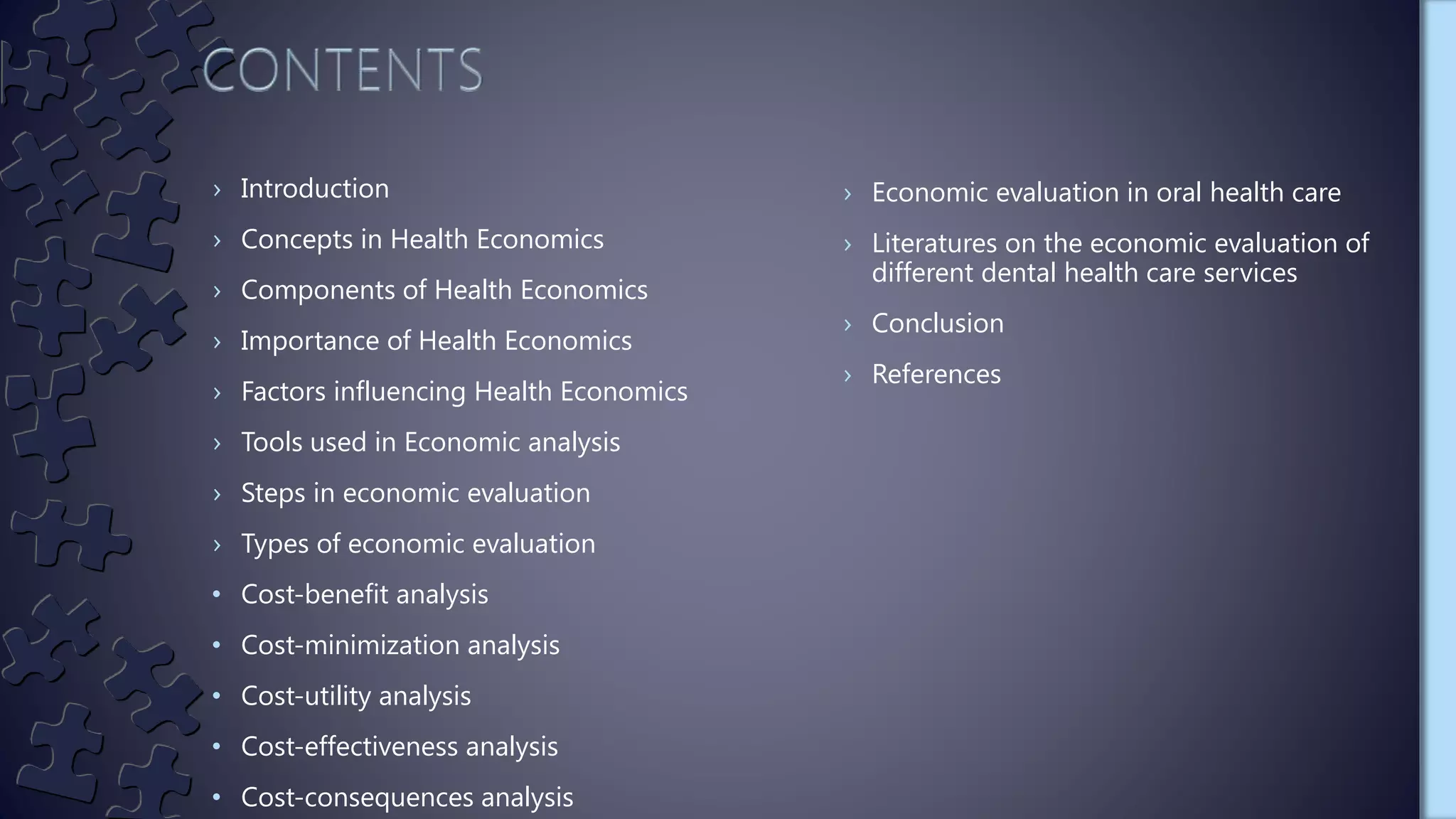 Health economics | PPTX