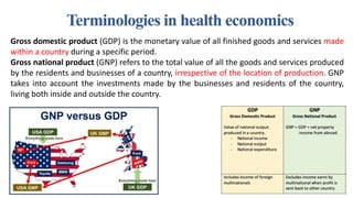 Concepts of Health Economics-Introduction | PPTX
