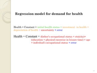 Health economics an overview | PDF