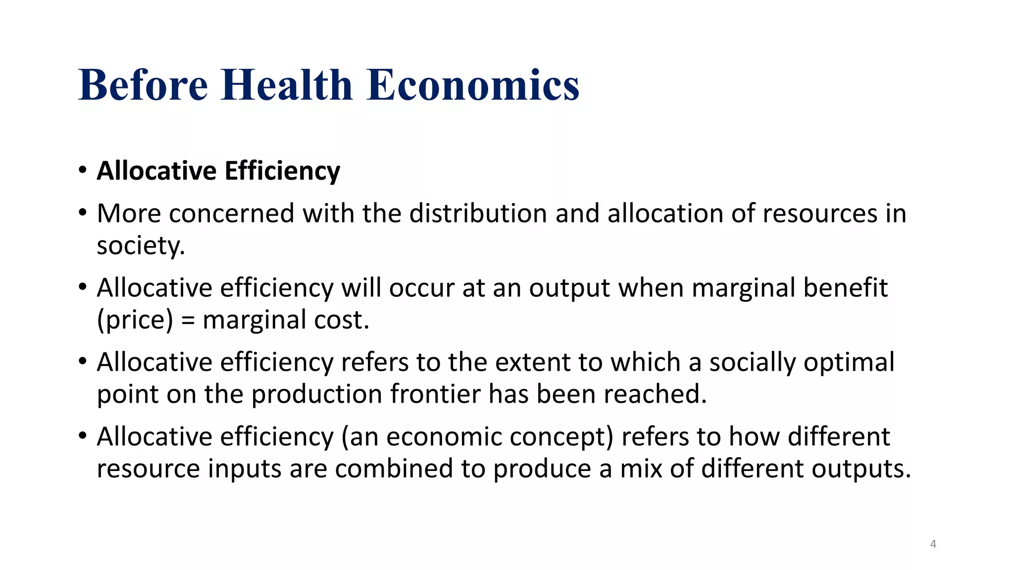 Health economics basics | PPT
