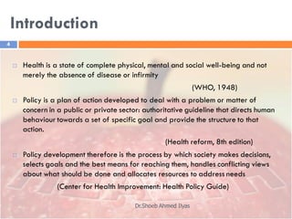Public health policy development in developing countries | PDF