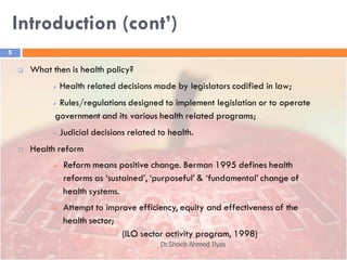 Public health policy development in developing countries | PDF