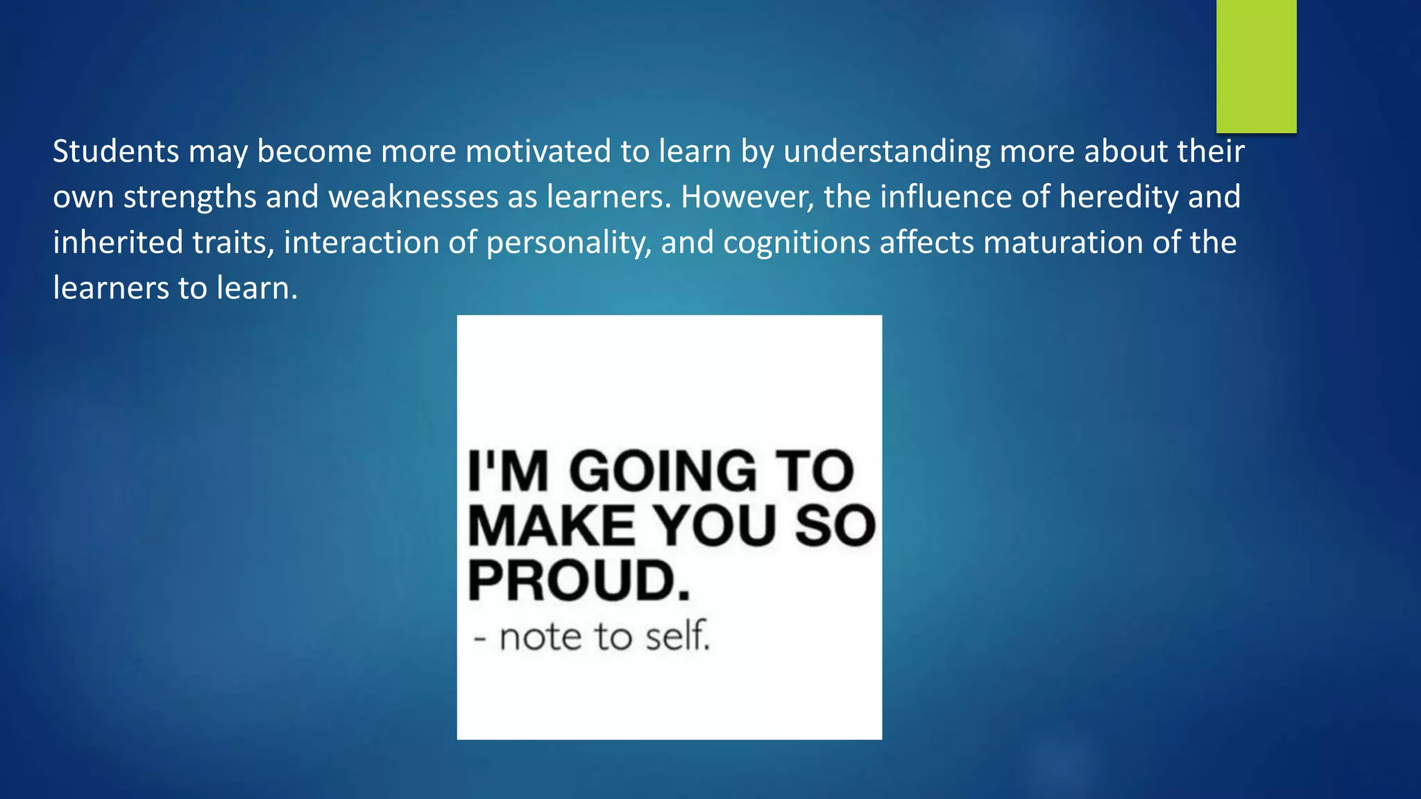 Health Education: Motivation and Learning | PPTX