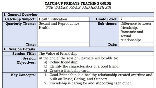 HEALTH_ED_CATCH-UP-FRIDAYS_ORIENTATION.pptx | Wellness | Healthy Living