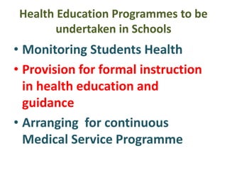 Health education | PPTX