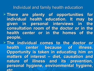 Health education | PPT