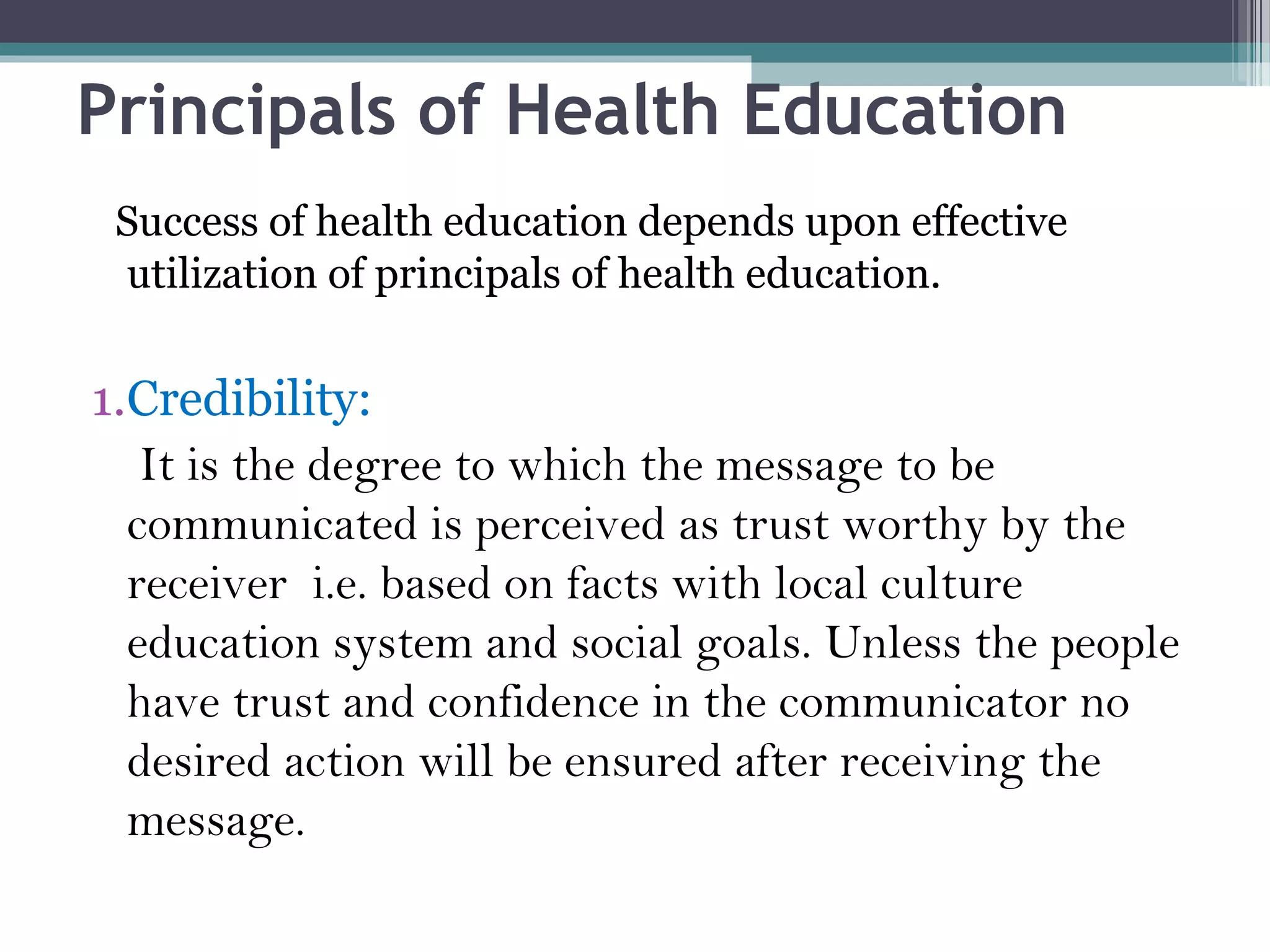 Health education and communication | PPT