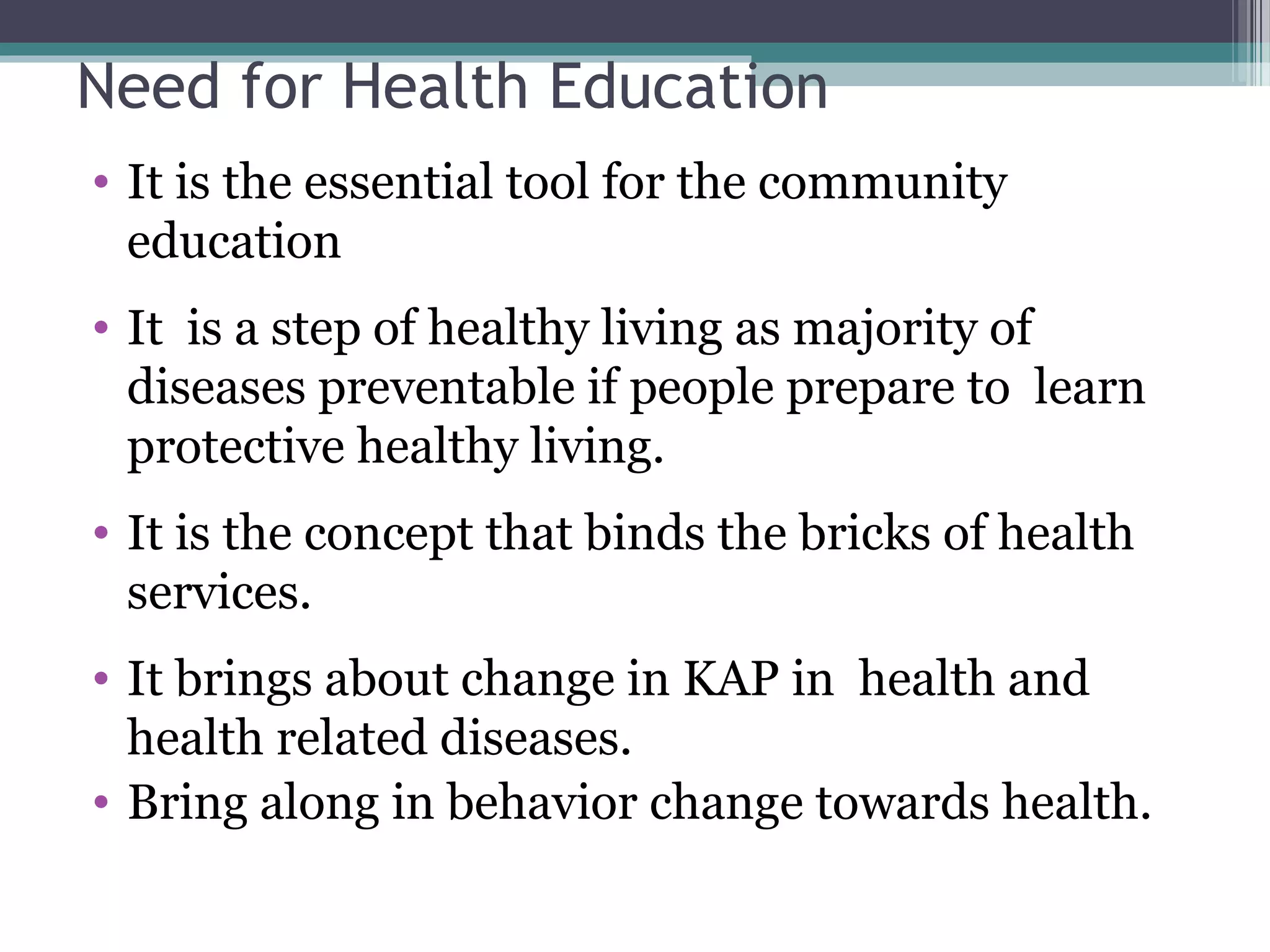 Health education and communication | PPT
