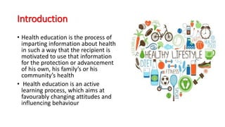 Health education | PPTX