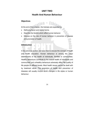 Introduction to Health education | PDF