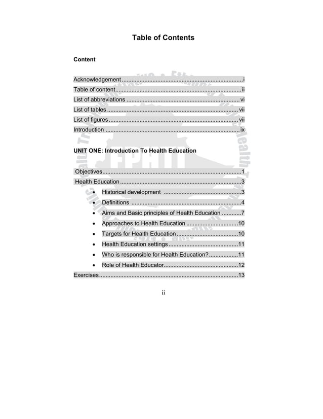 Introduction to Health education | PDF