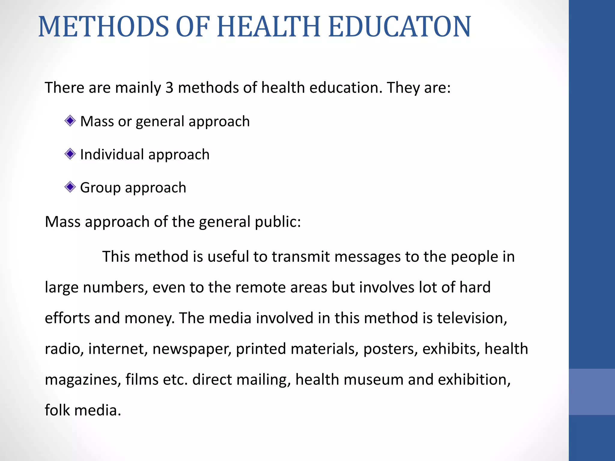 Health education | PPTX