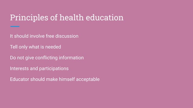 Health education, tools and its role | PDF | Medical Health