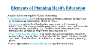 Health education | PPTX