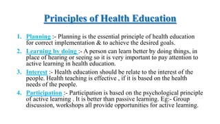Health education | PPTX