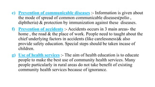 Health education | PPTX