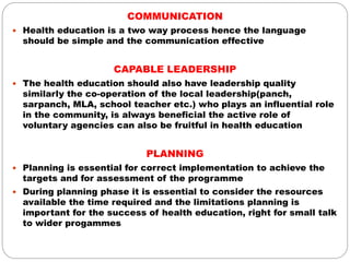 Health education | PPTX