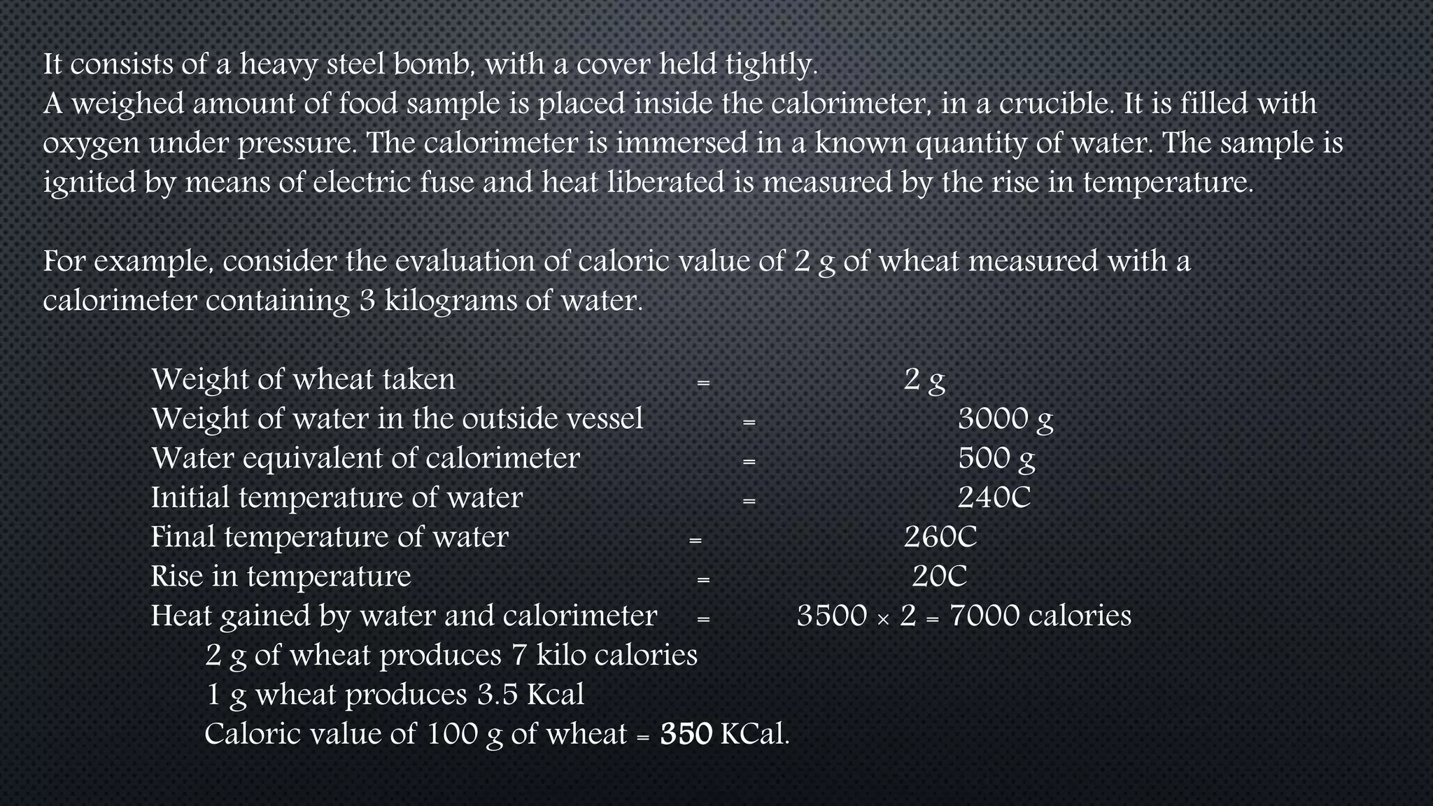 Calorific value and its significance | PPTX