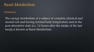 Calorific value and its significance | PPTX