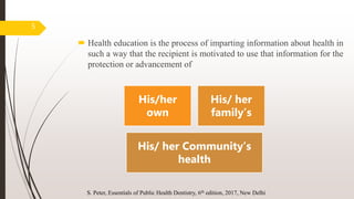 Health education | PPTX