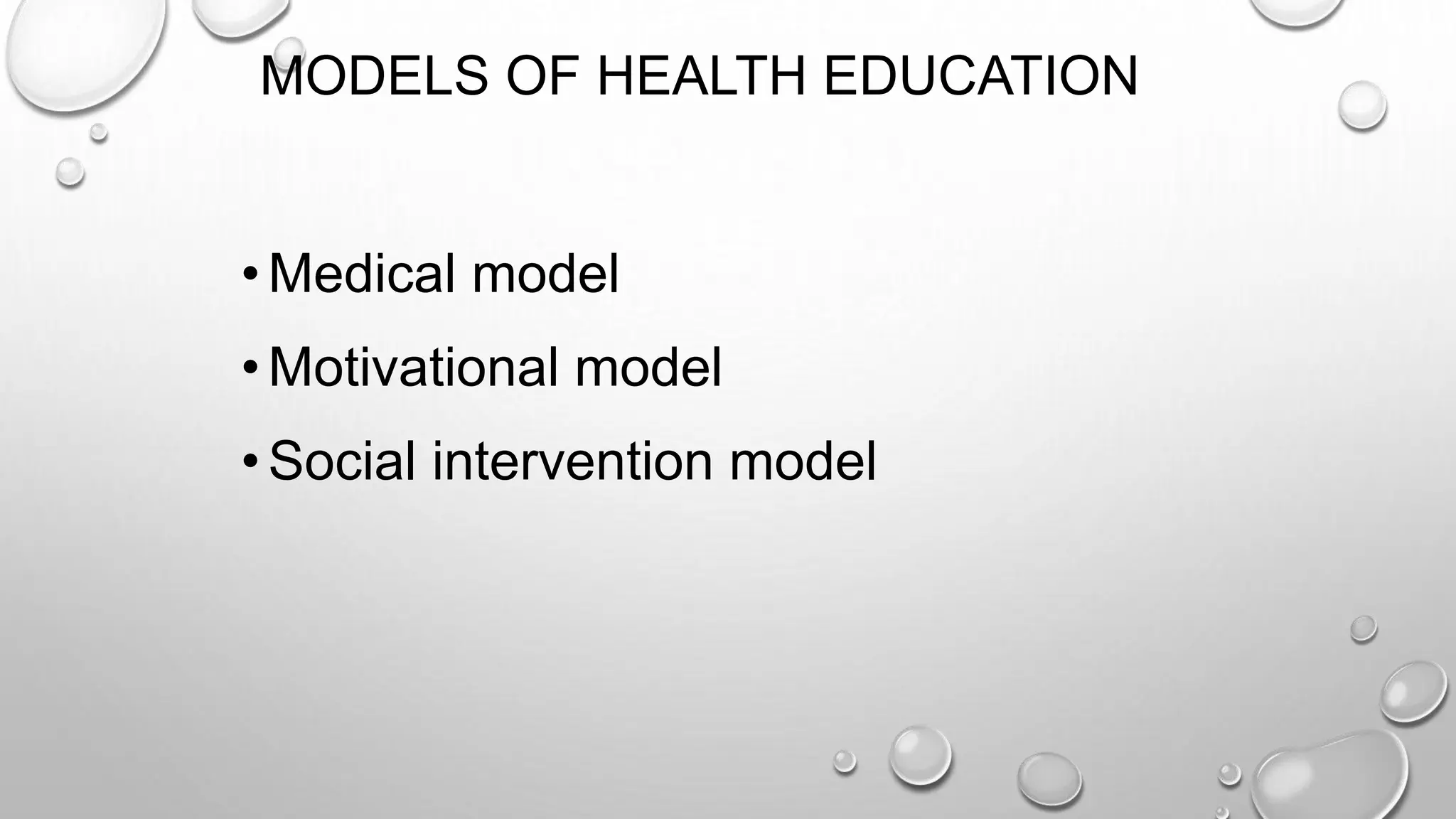 Health education prevention and social medicine | PPTX