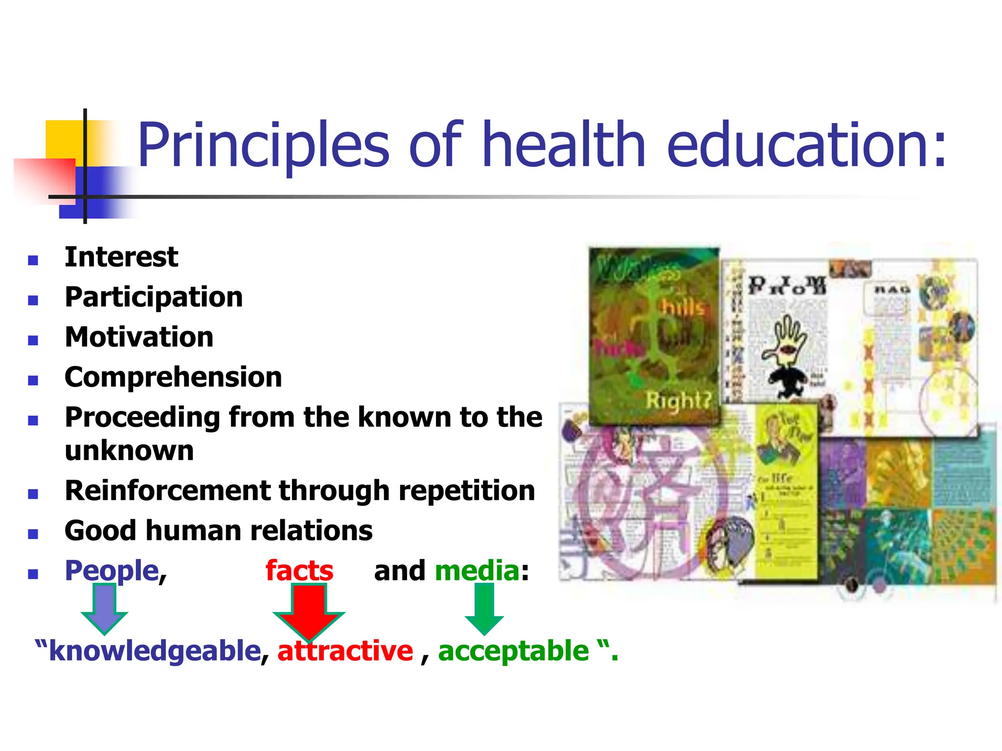 HEALTH EDUCATION and it's management, method | PPT