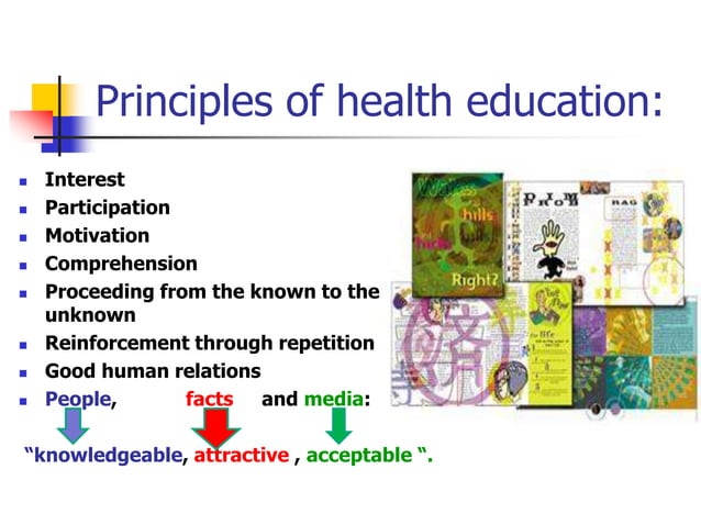 HEALTH EDUCATION and it's management, method | PPT
