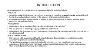 Presentation on health education in primary health care.pptx