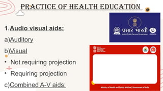 HEALTH EDUCATON, Principles of health education. Practice of health ...