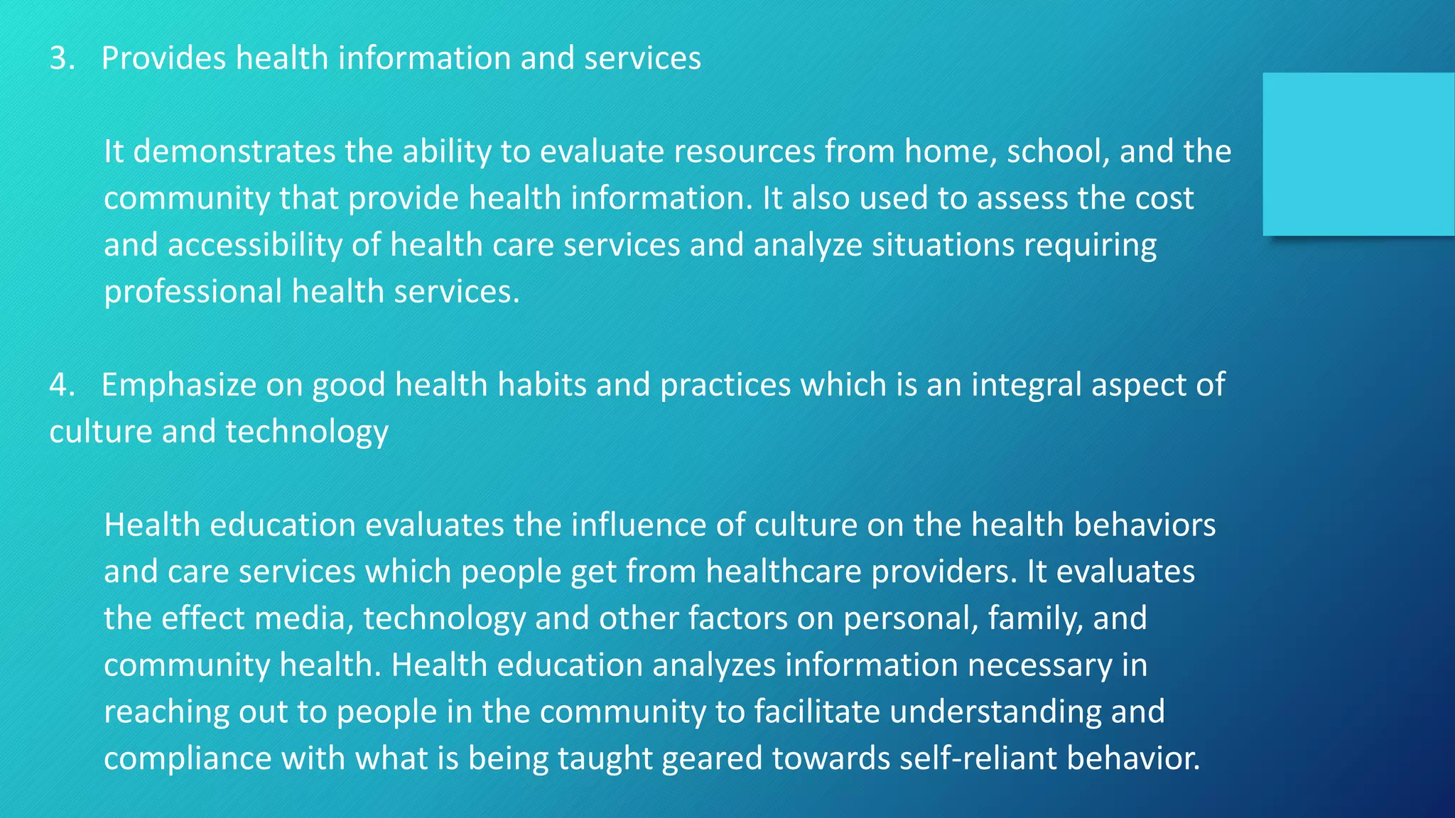 Health Education | PPTX