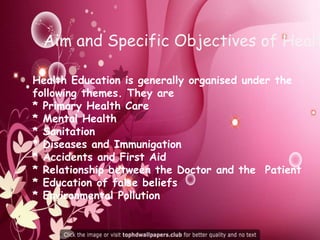 Health education | PPTX